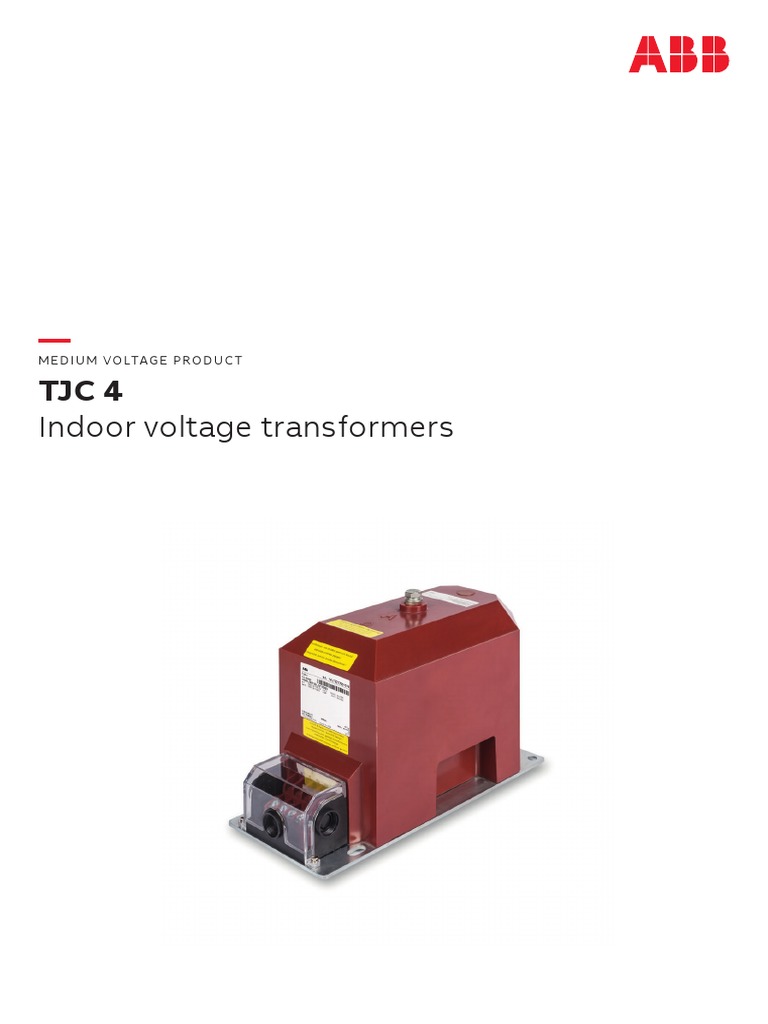 TJC 4 - 1VLC000520 Rev.5, en | PDF | Transformer | Power (Physics)