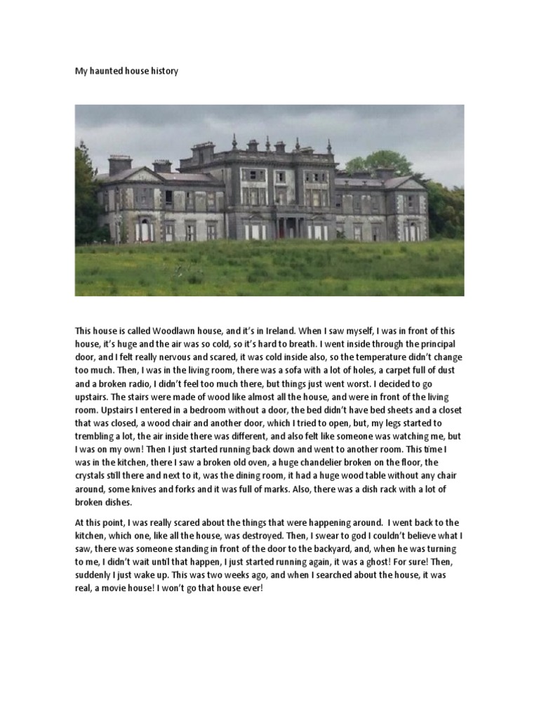 My Haunted House History | PDF