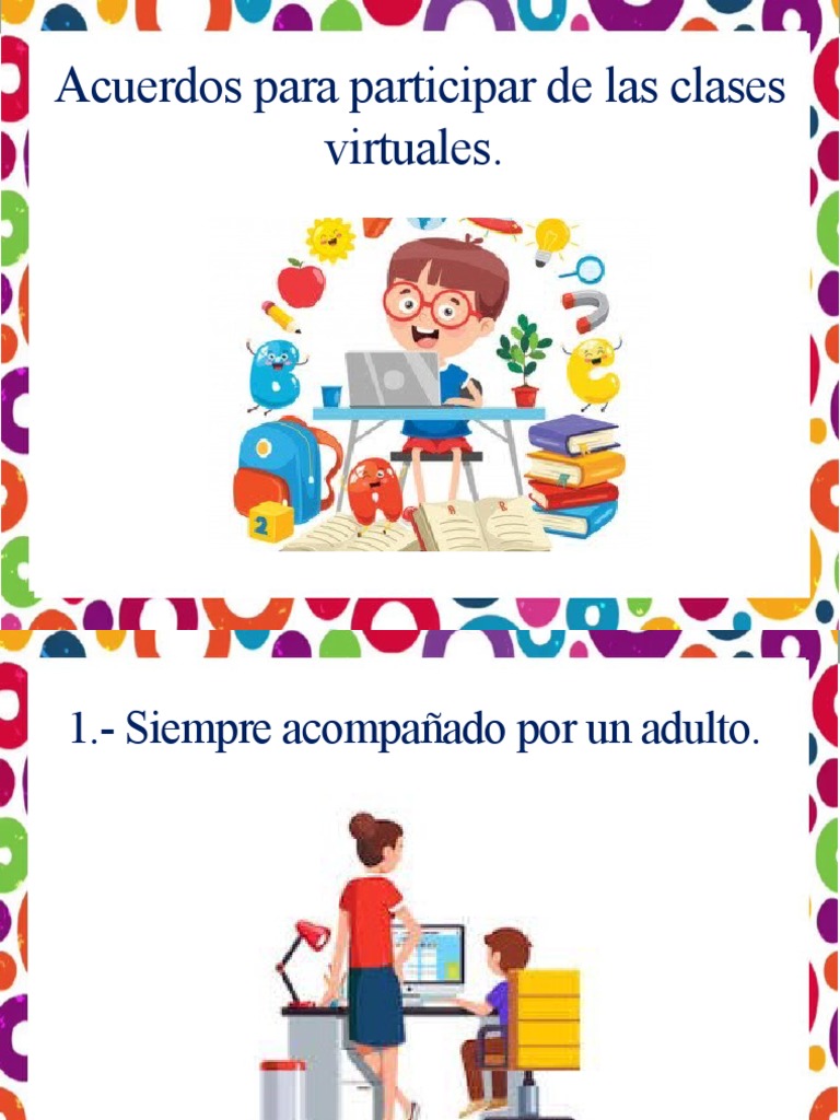 Reglas para Clases Virtuales Efectivas | PDF