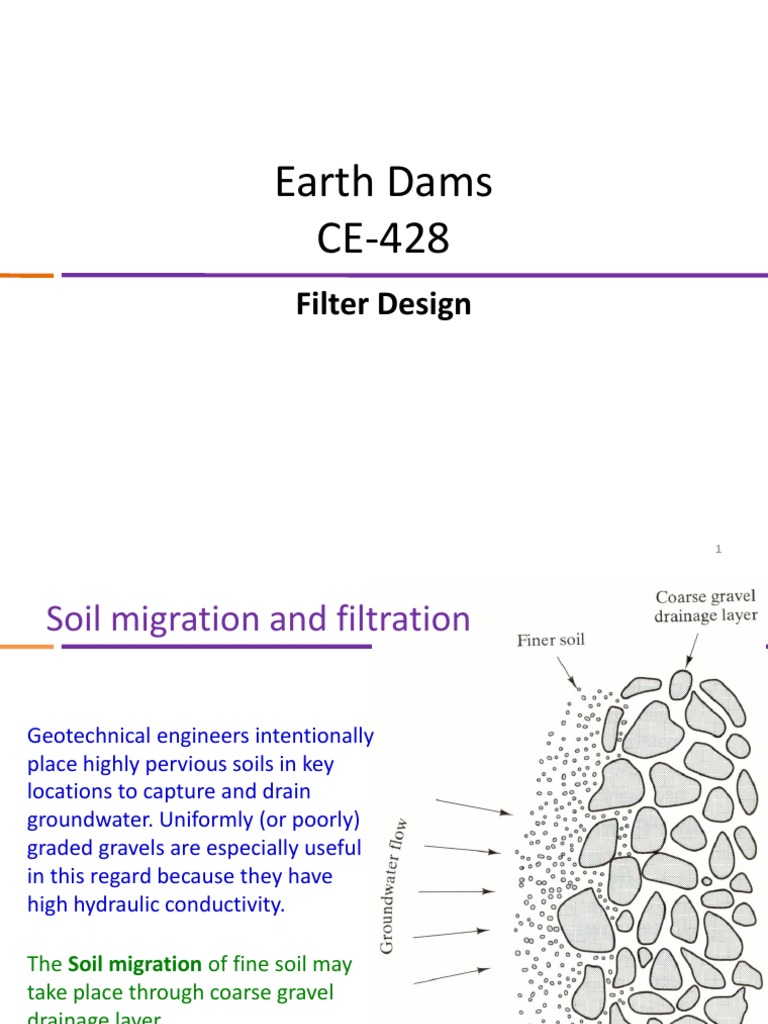 Filter Design for Earth Dams: Ensuring Soil Stability Through Proper ...