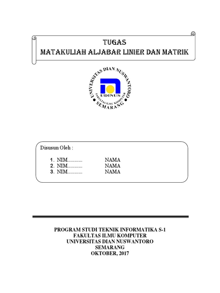 Soal Matrik Dan SPL | PDF