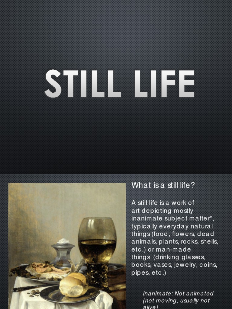 Still Life Power Point PDF 2021 | PDF | Still Life | Visual Arts