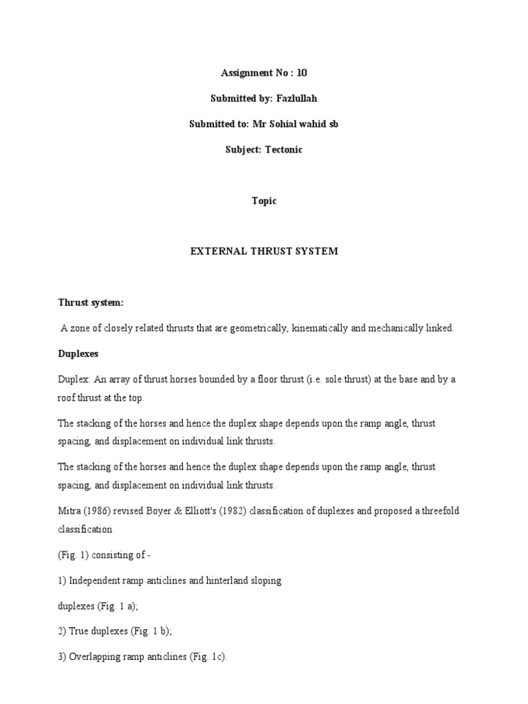Understanding External Thrust Systems: A Comprehensive Look at Duplexes ...