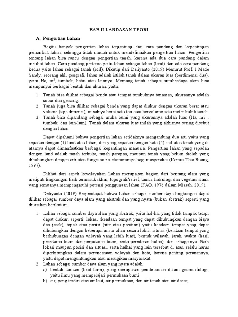 Bab Ii Landasan Teori | PDF | Sains & Matematika