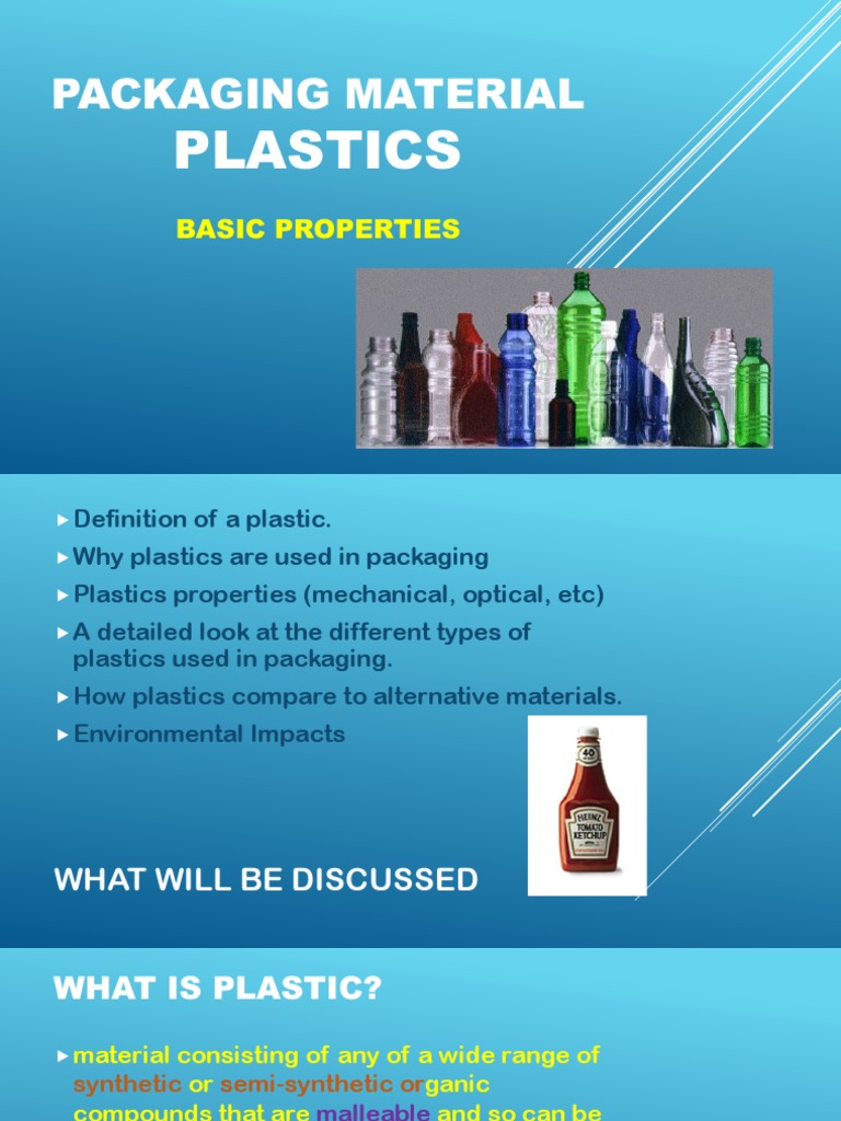 Pt5-Packaging Material PLASTIK | PDF | Polymerization | Elasticity ...