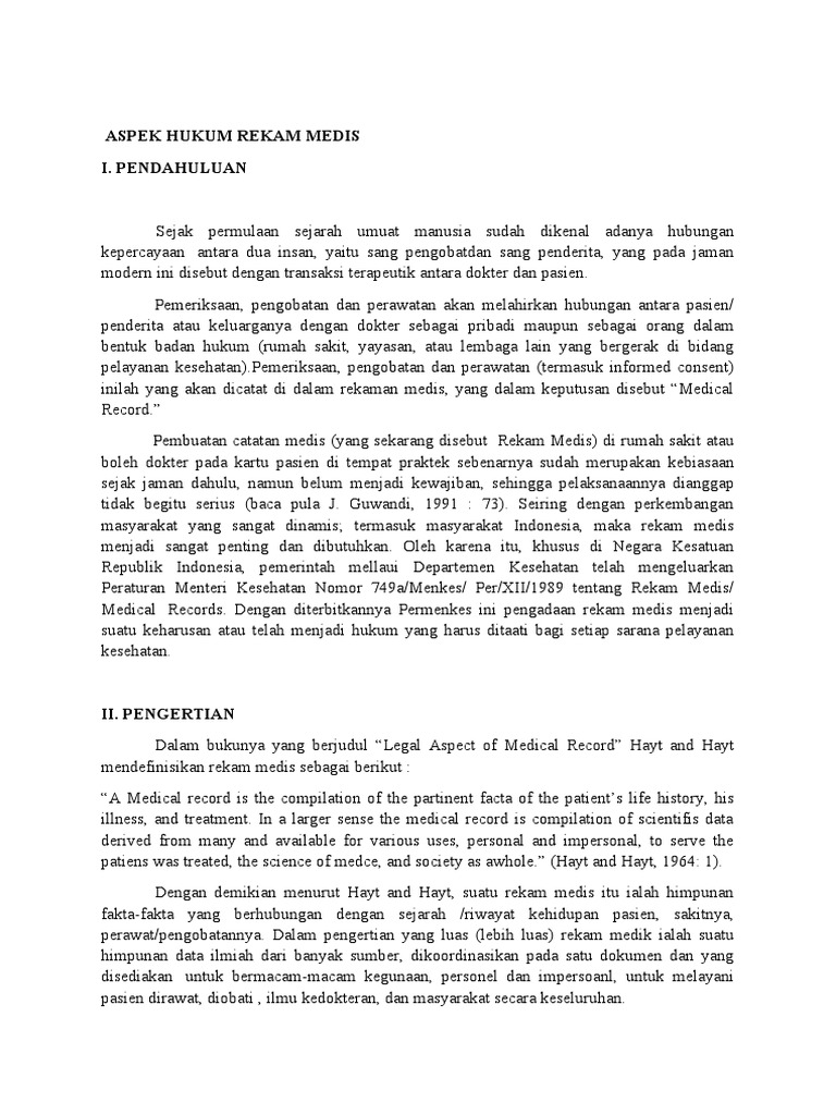 Tugas Sesi 7 Hukum Kesehatan RS | PDF