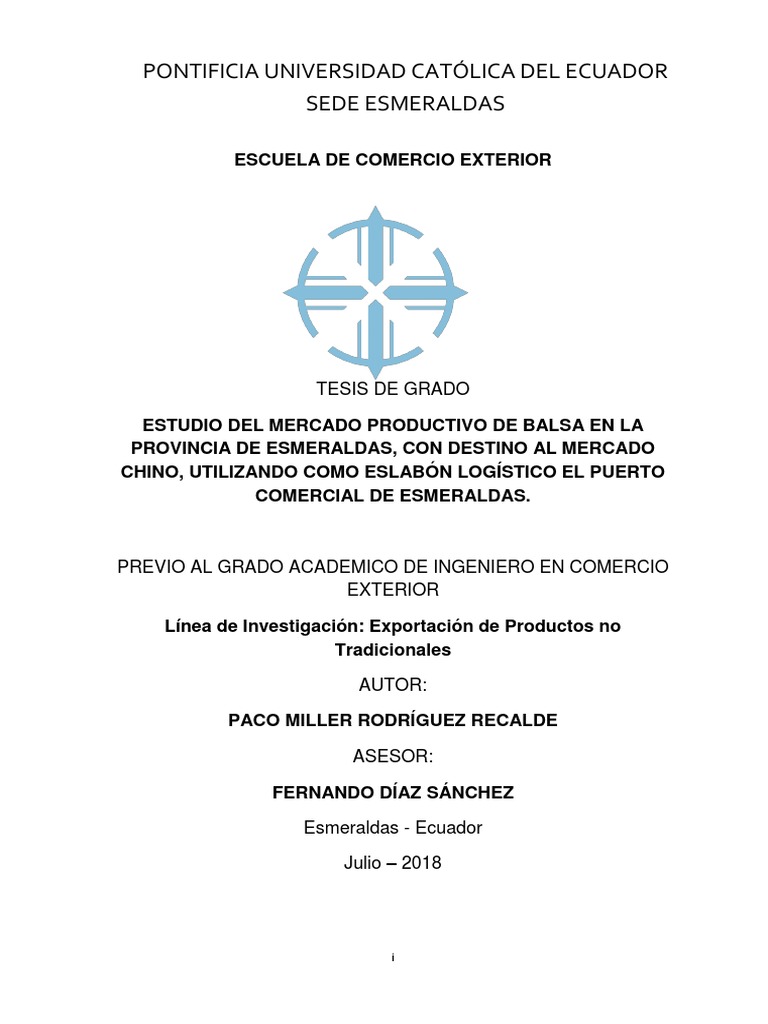 Rodríguez Recalde Paco Miller | PDF | Ecuador | Los bosques