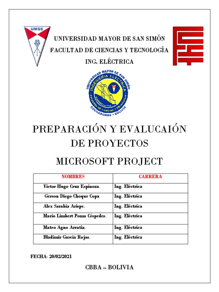 Uso y Evaluación de Microsoft Project | PDF | Microsoft | Microsoft Office