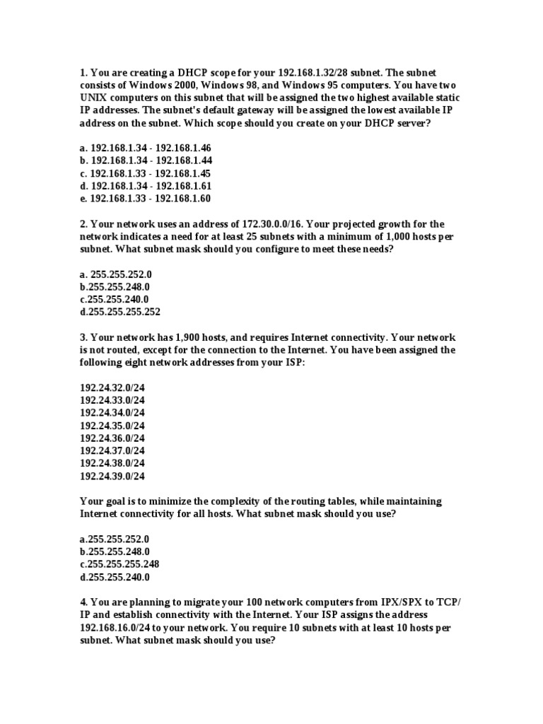 Bai Tap Ip | PDF | Ip Address | Communications Protocols
