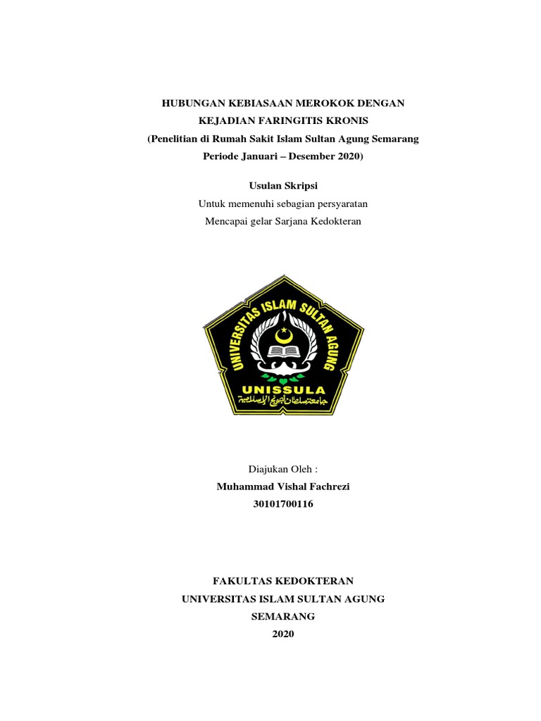 Hubungan Merokok dan Faringitis TB | PDF | Sains & Matematika