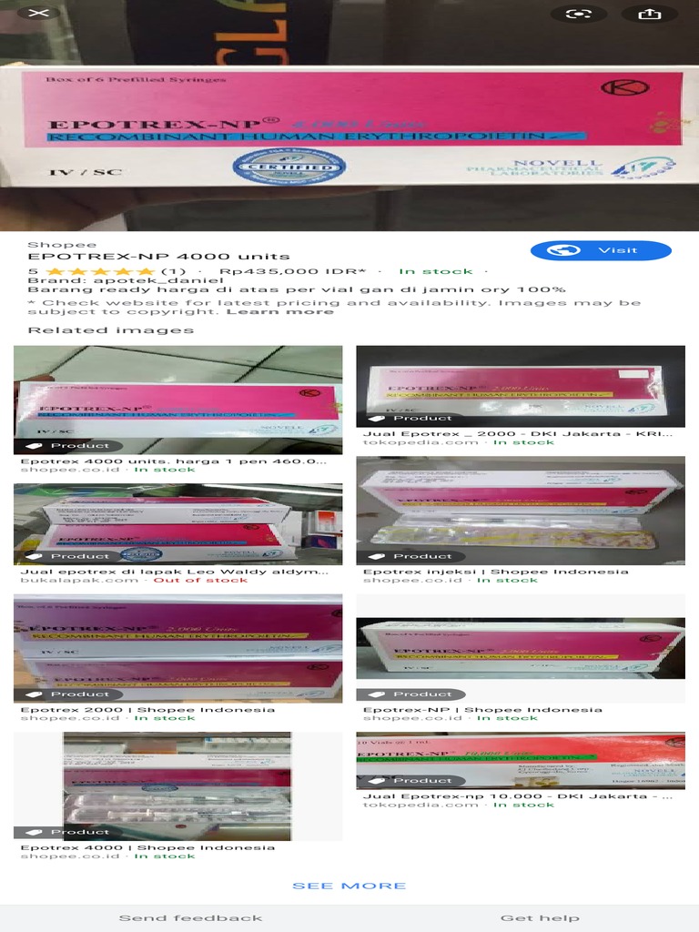 Epotrex 4000 - Google Search | PDF