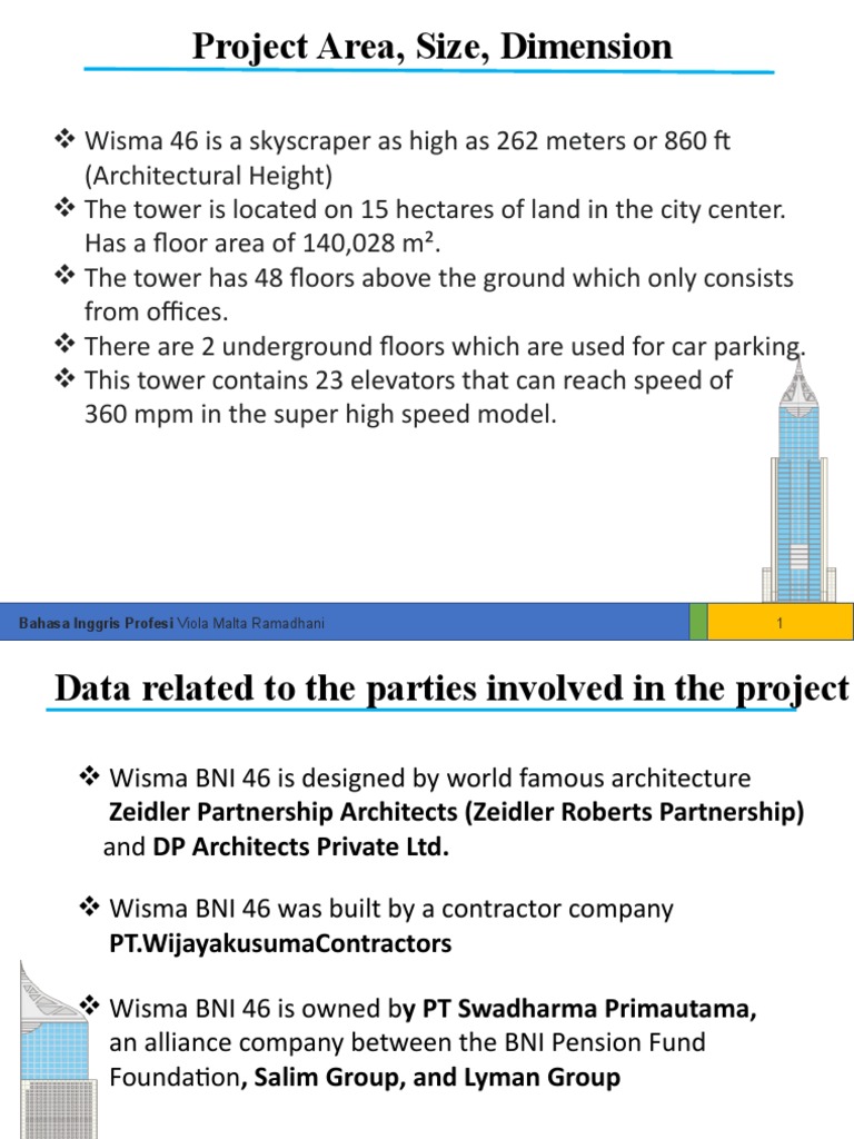 Wisma 46 Project Details and Design Concept | PDF | Civil Engineering ...