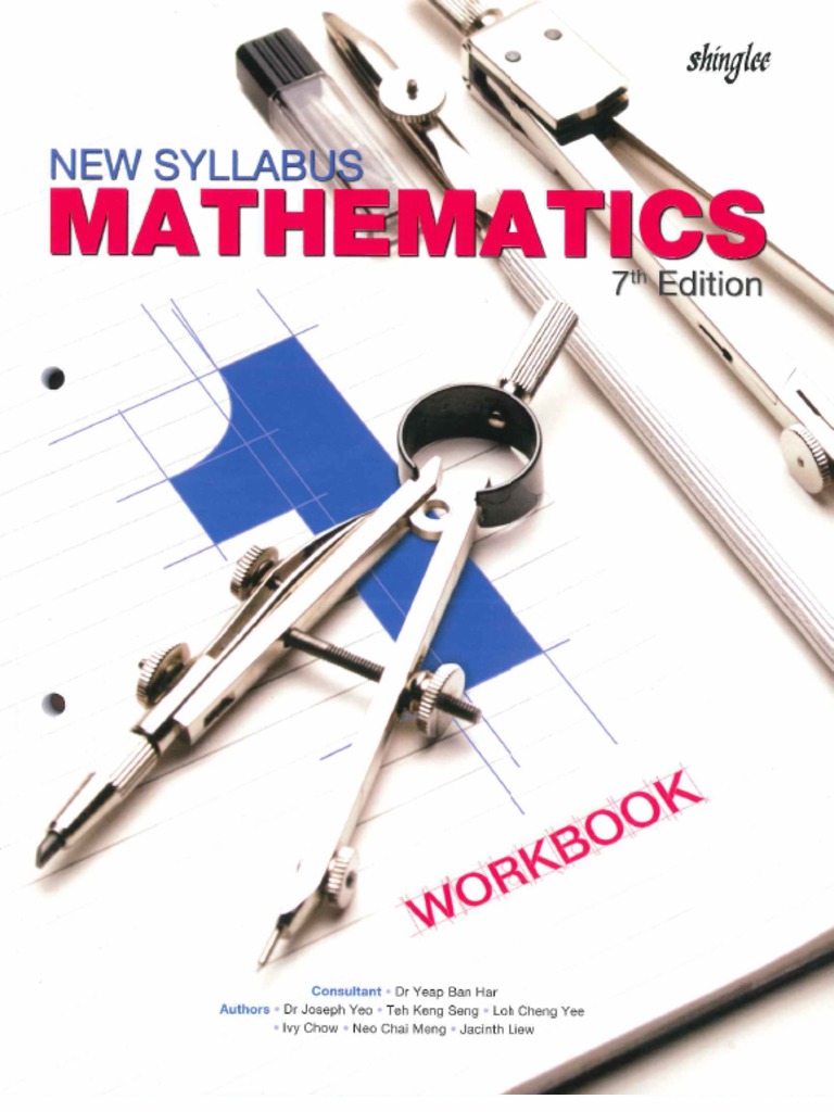 Shinglee Mathematics Workbook 1 | PDF