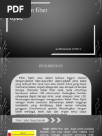 Alat Alat Fiber Optic Beserta Fungsinya | PDF