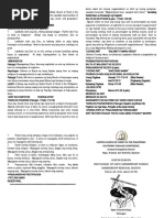 A Catechetical Guide On The Uccp Statement of Faith | PDF