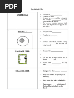The Cell Grade 7 | PDF | Cell (Biology) | Organisms