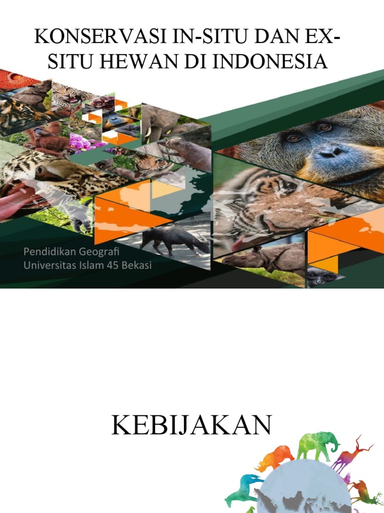 Pertemuan Ke-15 Konservasi Insitu Dan Exsitu Hewan Di Indonesia | PDF