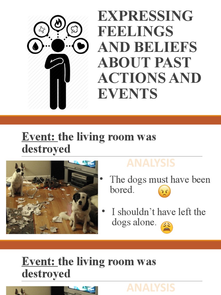 Expressing Feelings and Beliefs About Past Actions and Events | PDF