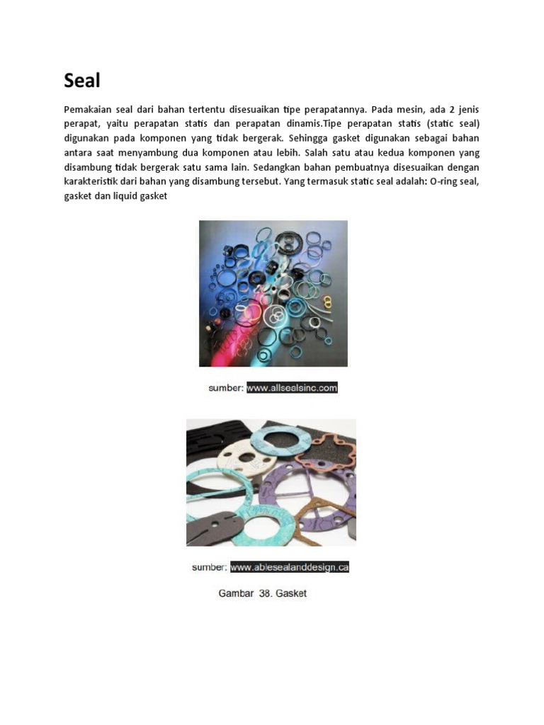Materi Seal | PDF