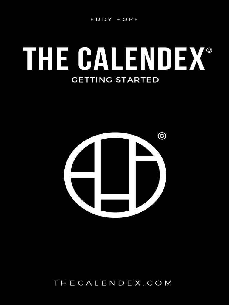 Calendex - Free Start Guide | PDF | Notebook