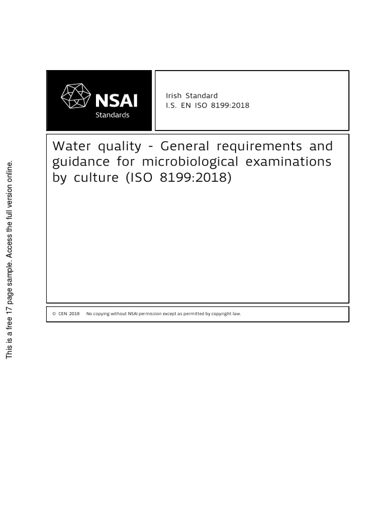 Iso 8199 2018 | PDF | International Organization For Standardization ...