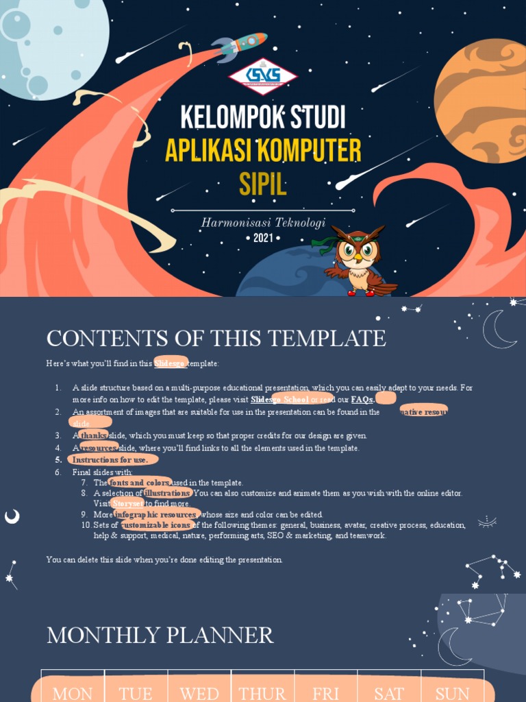 February Daily Planner Template | PDF | Planets | Solar System