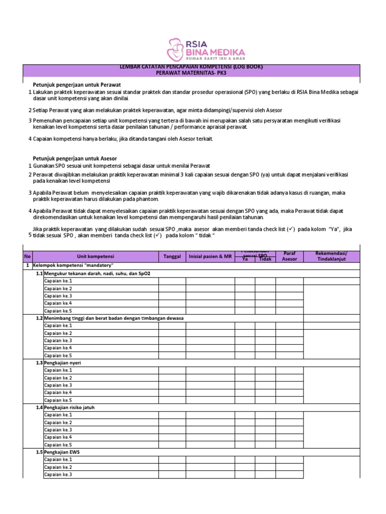 Log Book Perawat Maternitas | PDF