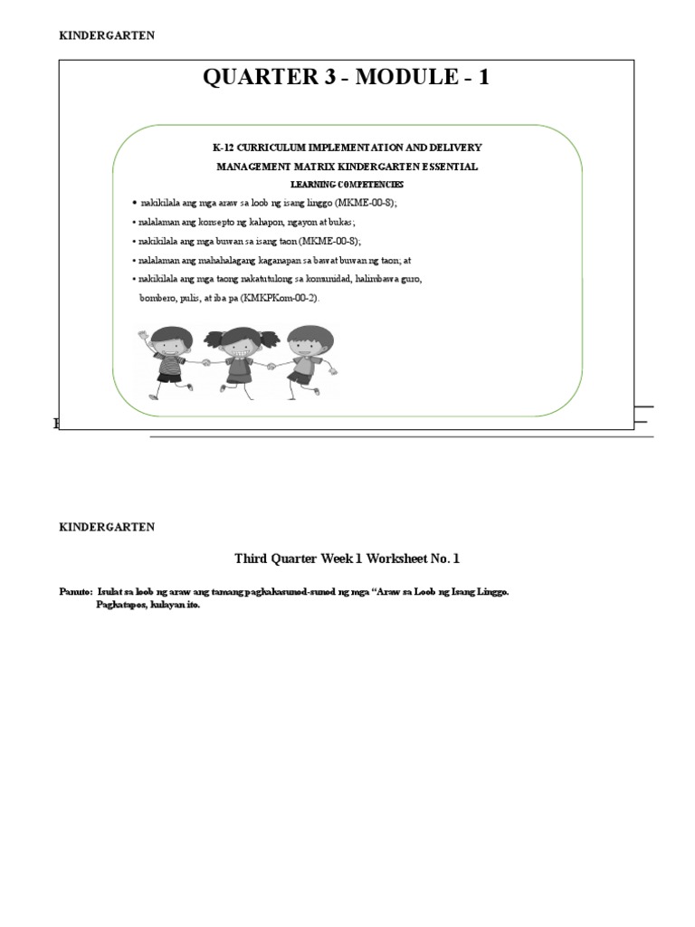 Revised Week 1 Module 1 | PDF