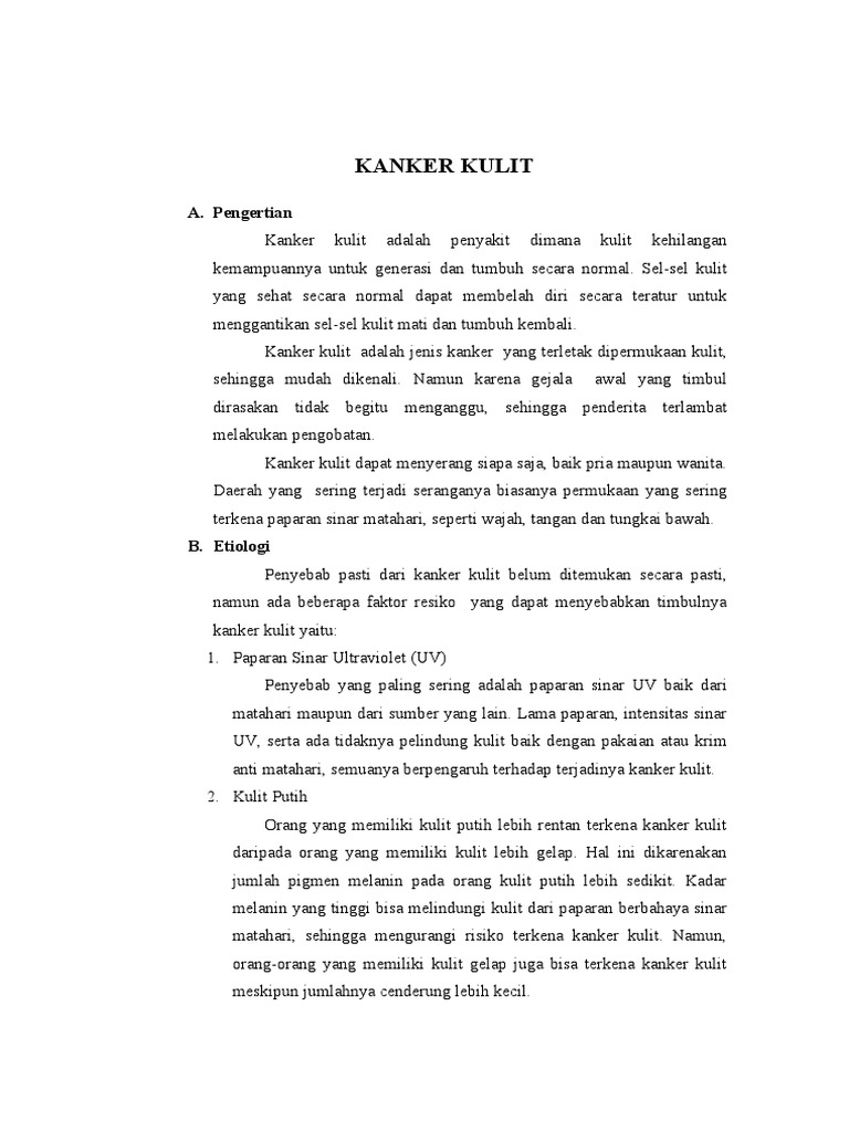 Askep Kanker Kulit Pdf 4910