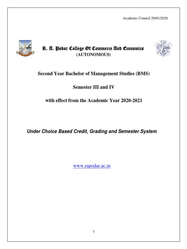 SYBMS All (Semester-III-and-IV) 2020-21 | PDF | Consumer Behaviour | Stocks