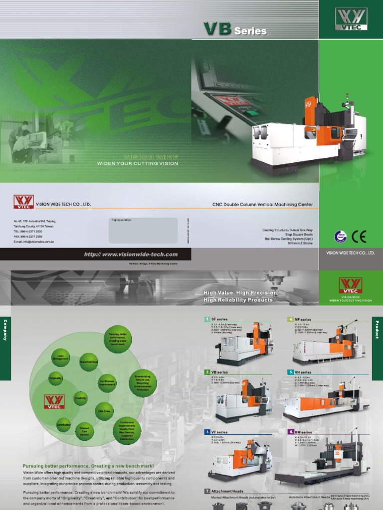 Vision Wide VB Series Brochure | PDF