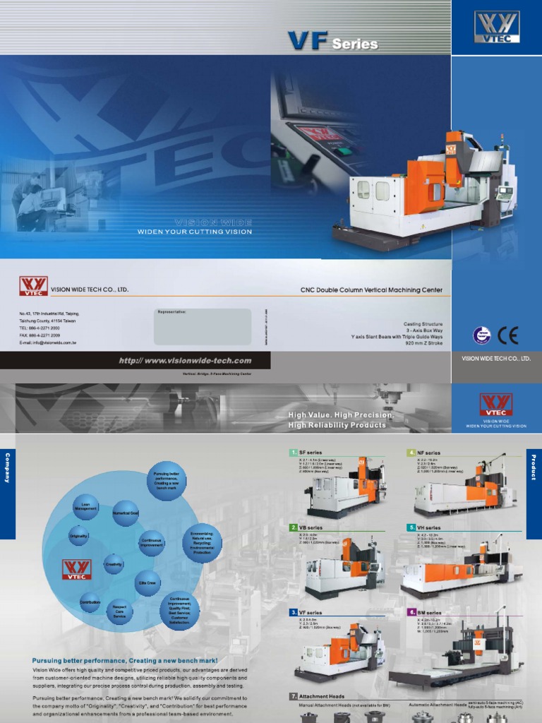 Vision Wide VF Series Brochure | PDF