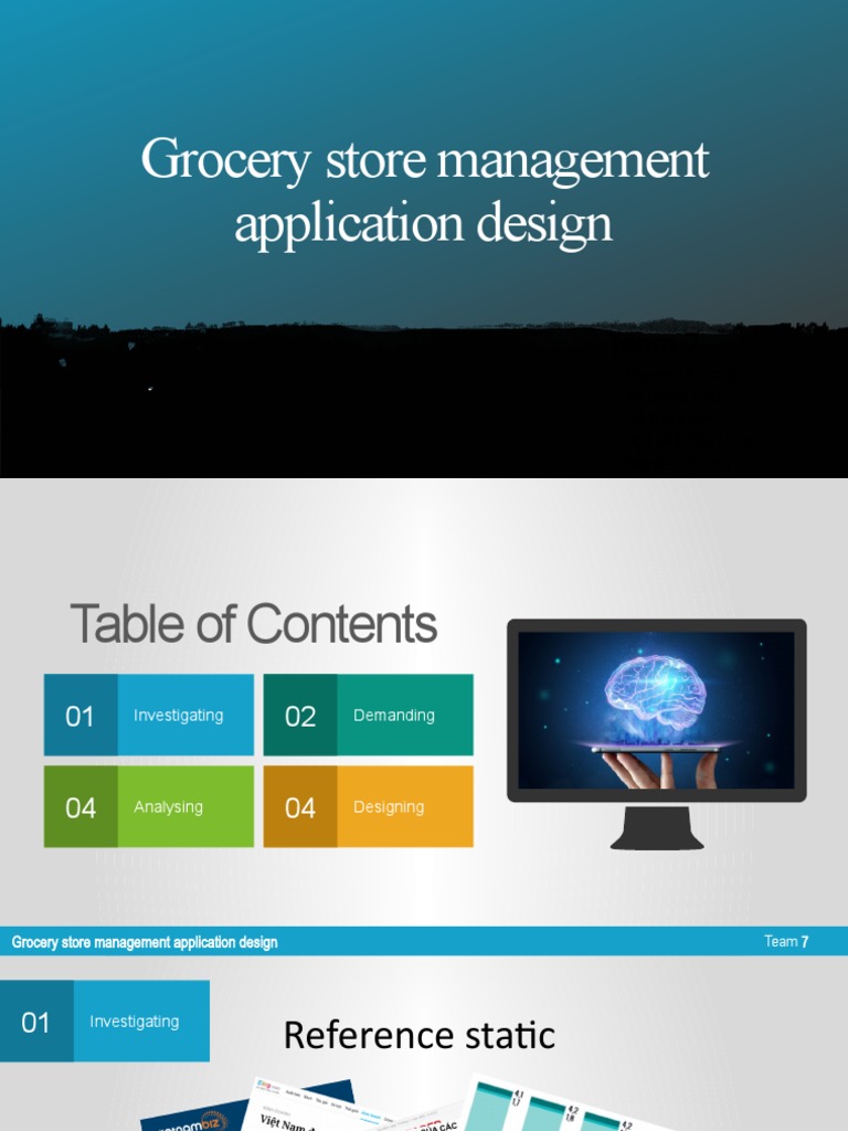 Grocery Store Management App Design | PDF | Hanoi | Business