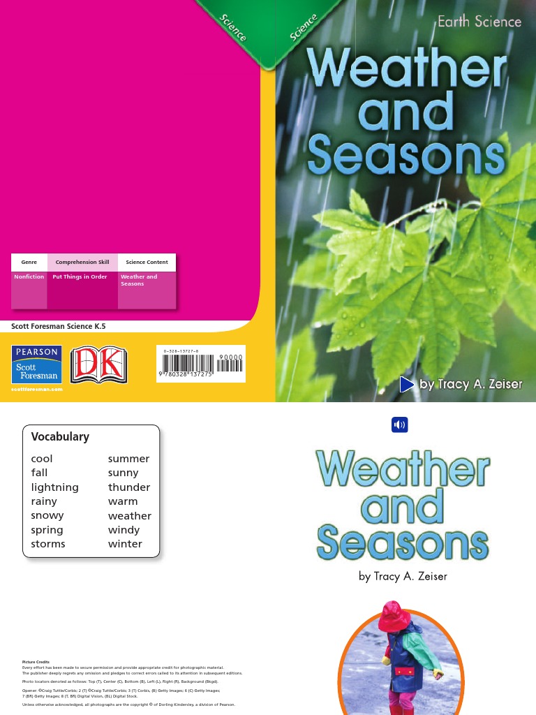 Weather and Seasons | PDF