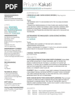 Capgemini Resume Template | PDF | Software | Computing