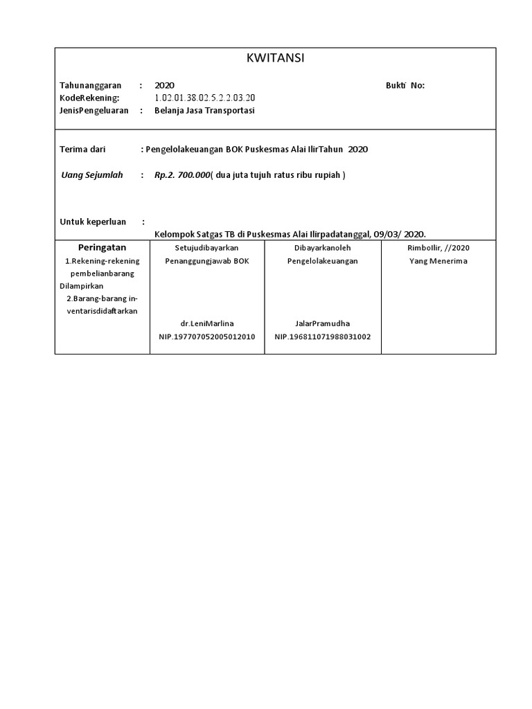 Contoh SPT Pertemuan | PDF