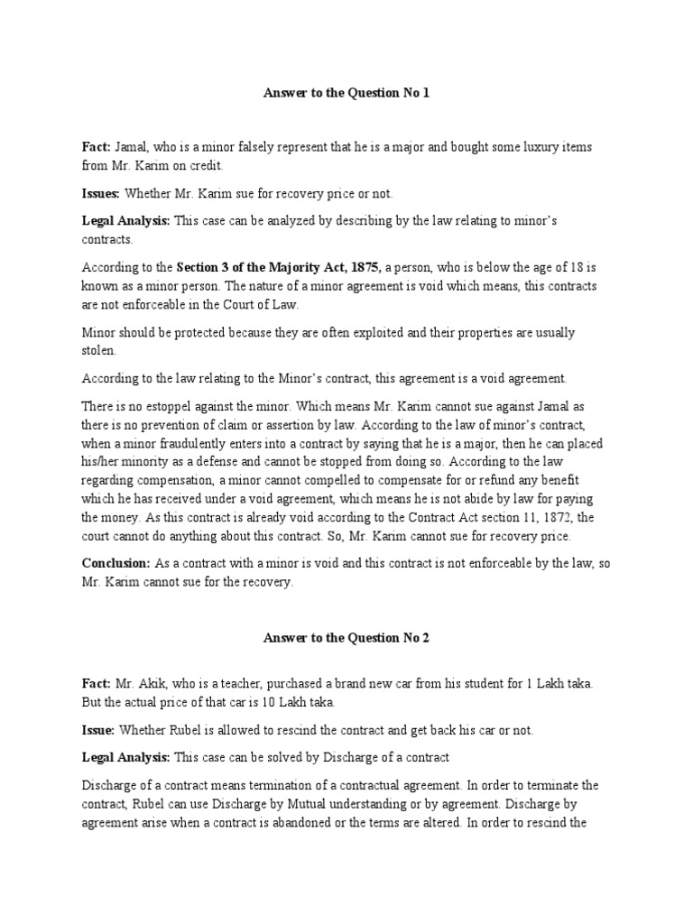 Law200 3 | PDF | Breach Of Contract | Law And Economics