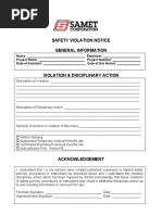 Vehicle Accident - Drivers Statement Form - Completed Sample | PDF ...
