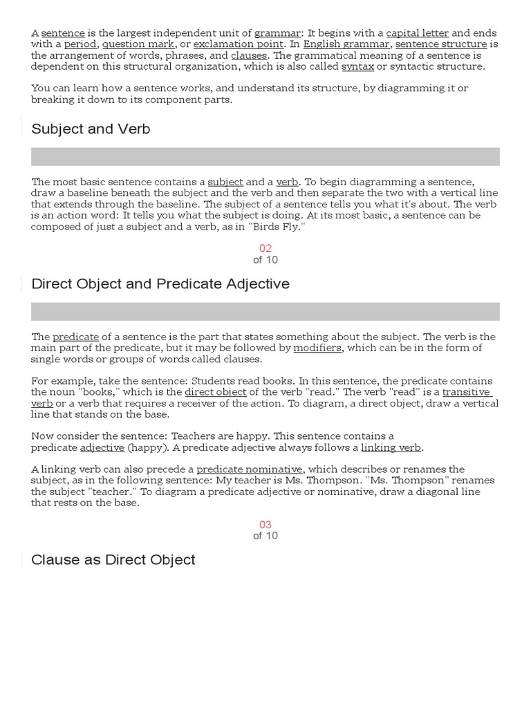 How to Diagram a Sentence: A Comprehensive Guide to Understanding ...
