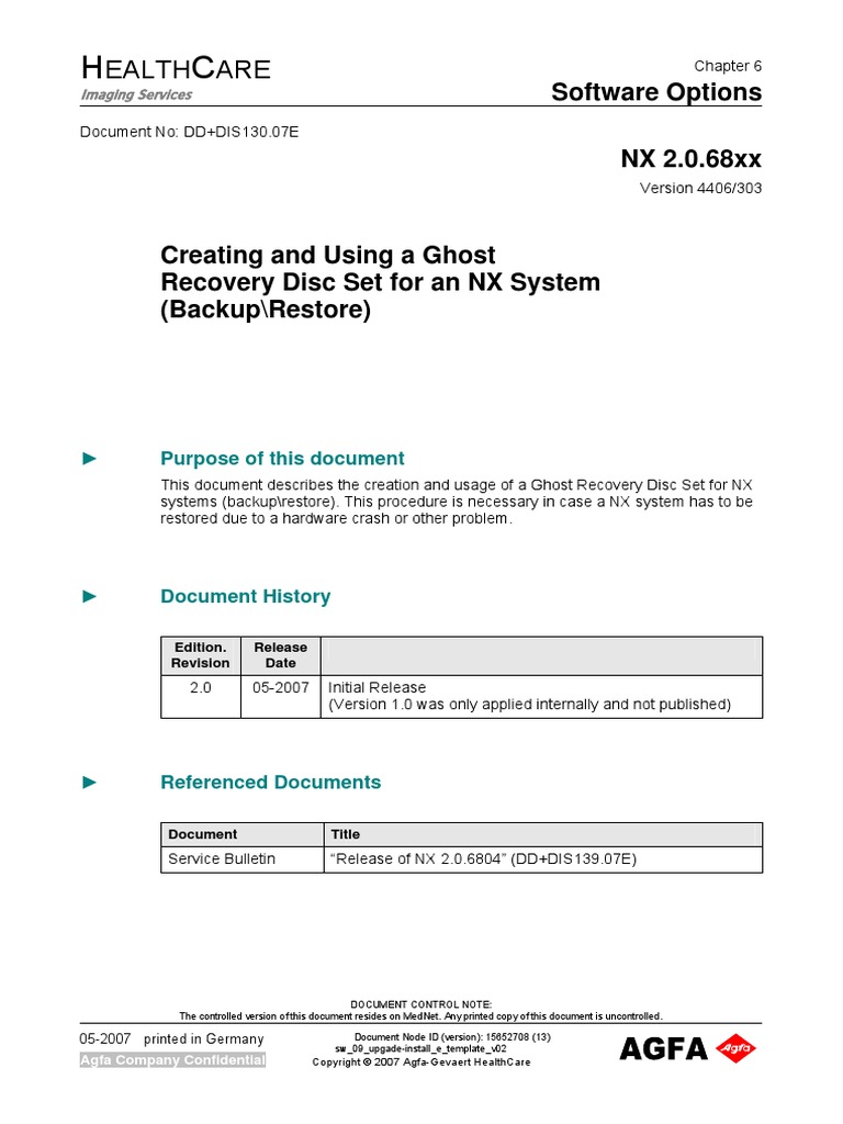 06 Ghost Recovery Procedure | PDF | Dvd | Computer File