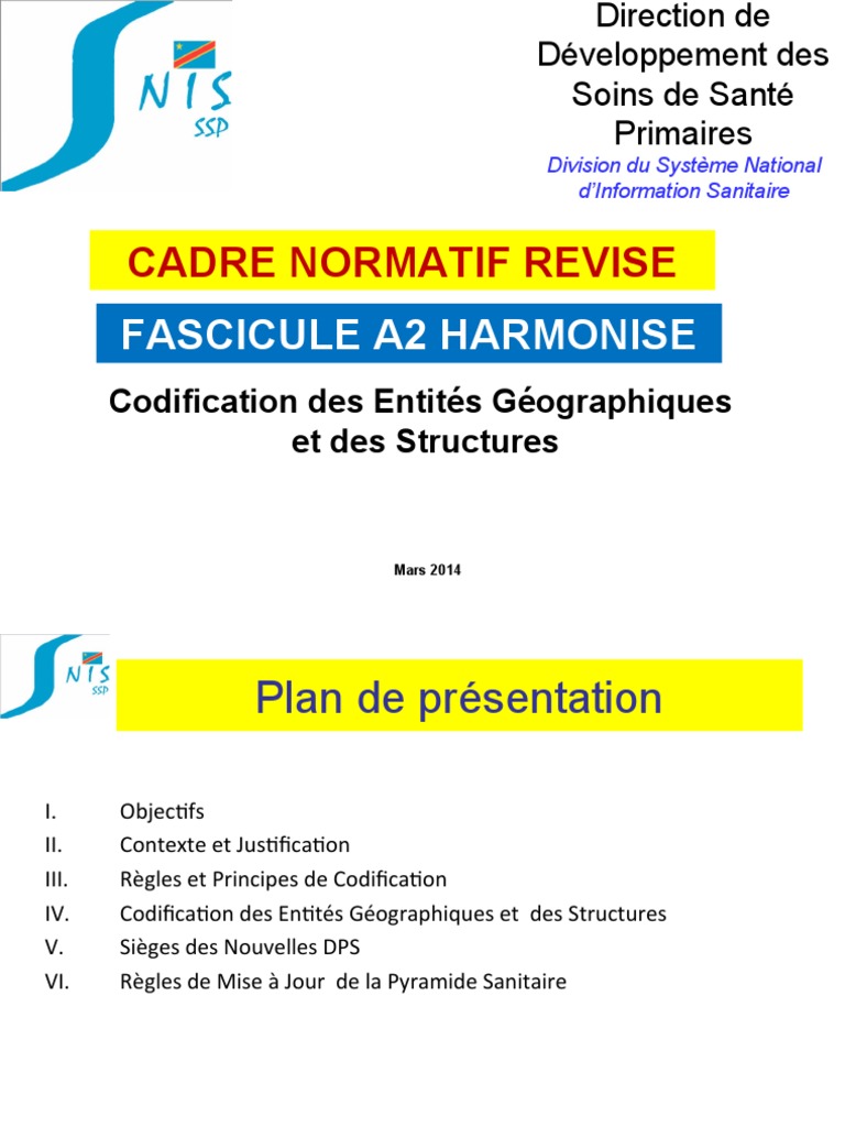 J4M2 - SNIS - Pyramide Sanitaire - 20140409 | PDF | République ...