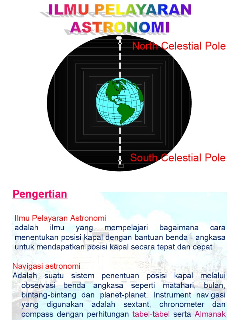 Ilmu Pelayaran Astronomi dan Navigasi | PDF