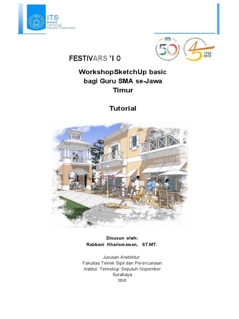 Buku Modul Pelatihan Sketchup Basic | PDF