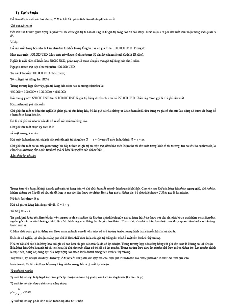 KTCT Mác Lê Nin | PDF