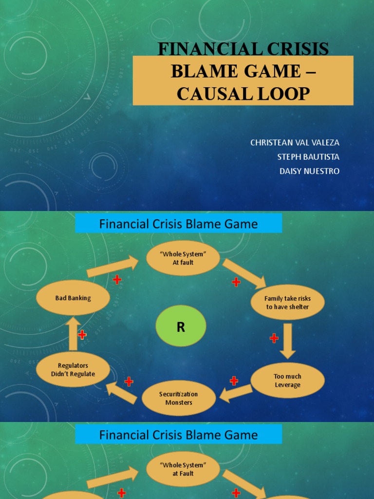 Financial Crisis Causal Loop Analysis | PDF