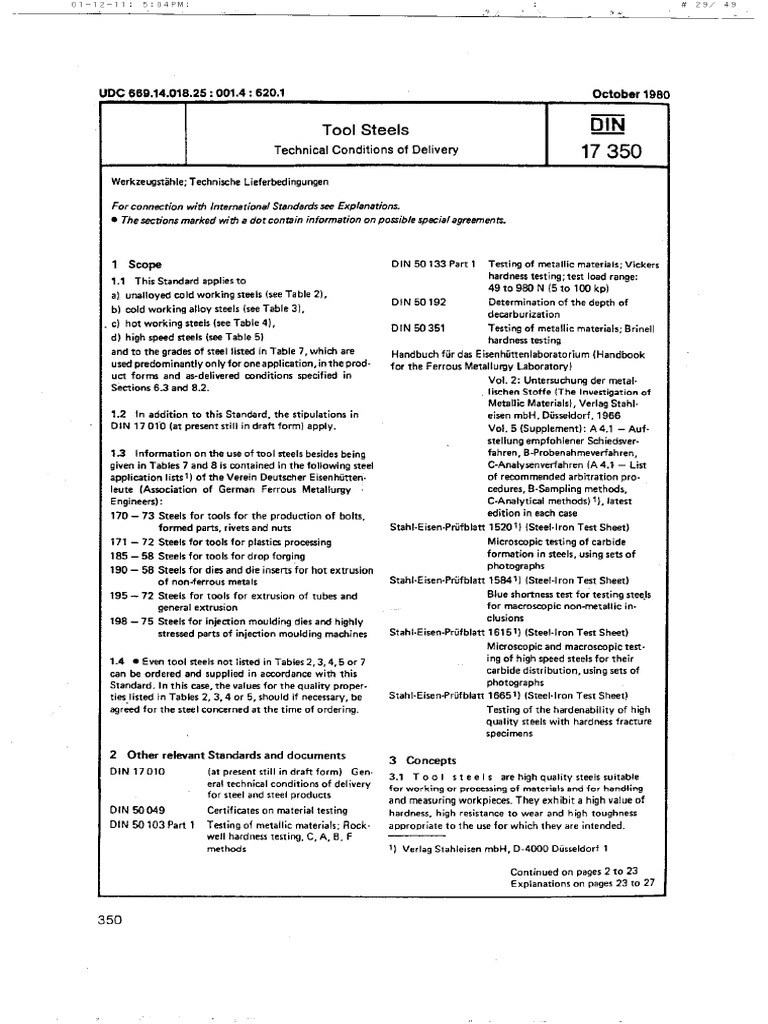 Din 17350 1980 en PDF | PDF