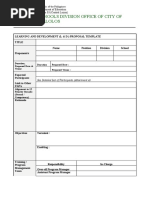 Composition of School GAD Focal Point System GFPS Template | PDF