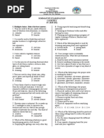 Testpaper For Commercial Cooking Grade 8 | PDF | Kitchen Utensil ...