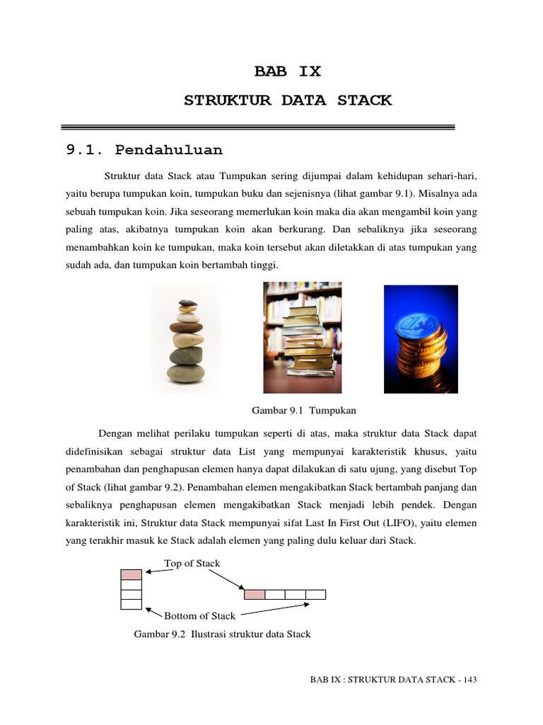 Struktur Data Stack | PDF