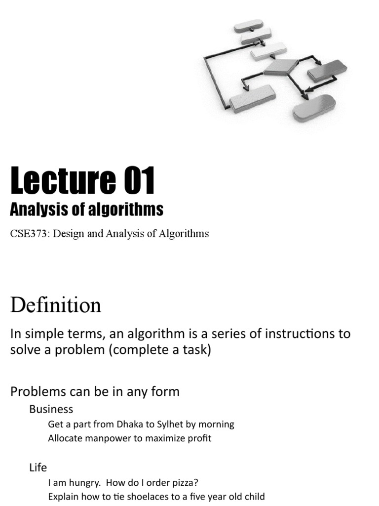 Cse373 Design And Analysis Of Algorithms Pdf Time Complexity Theoretical Computer Science